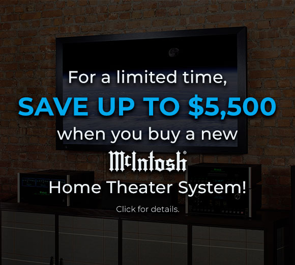McIntosh: Home Audio Equipment for Stereo & Home Theater Systems