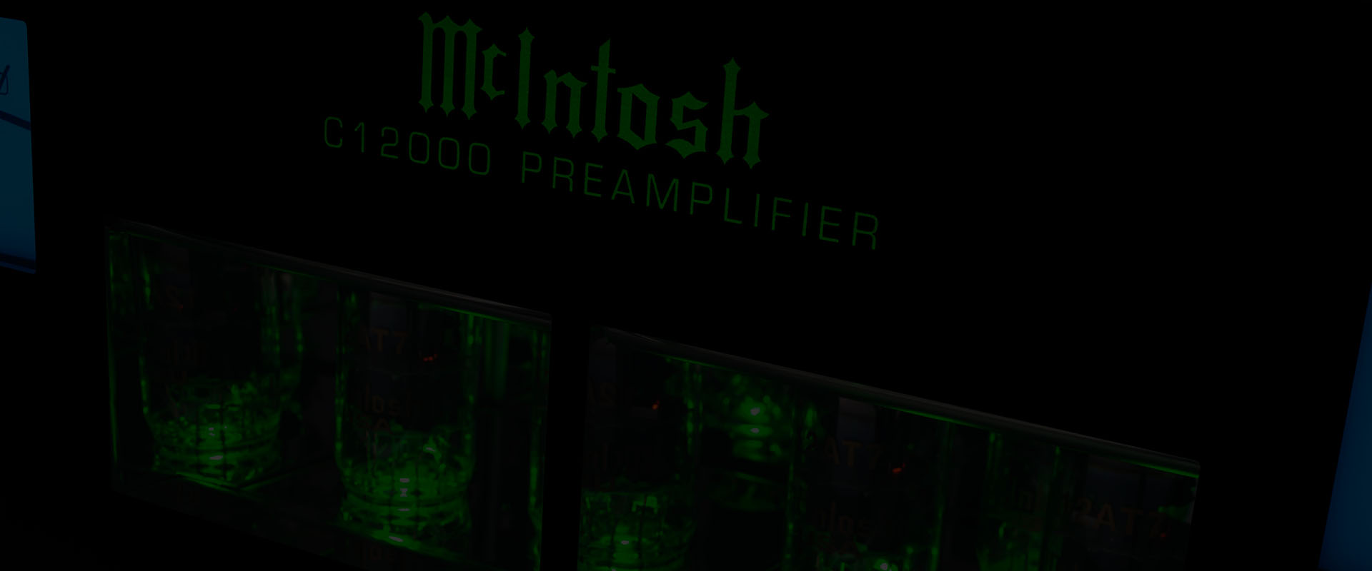 McIntosh Vacuum Tube and Solid State Stereo Preamplifiers