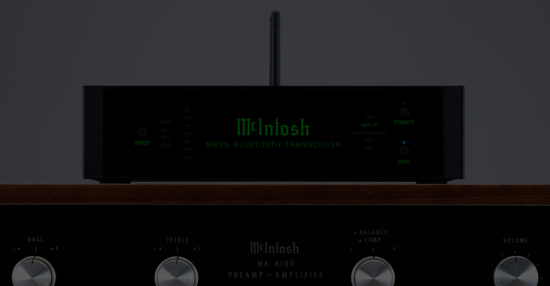 McIntosh Music Streamers for Cloud & Internet Based Digital Music