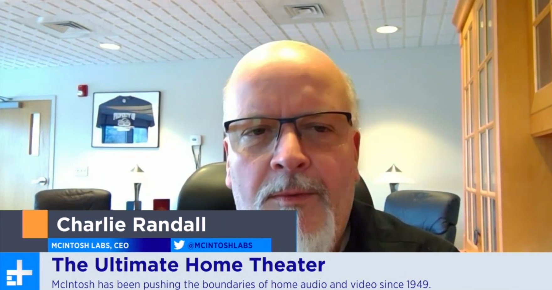 McIntosh President Charlie Randall interviewed on Digital Trends Live