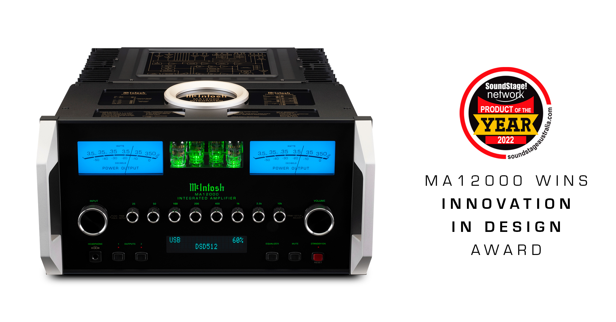 McIntosh - MA12000 Integrated Amplifier Reviewed by SoundStage ...