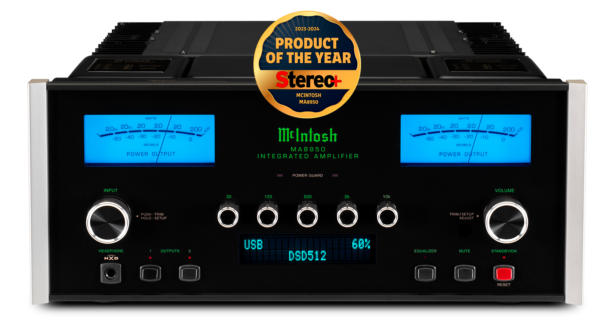 McIntosh MA8950 Named Integrated Amplifier of the Year by Stereo+ Magazine
