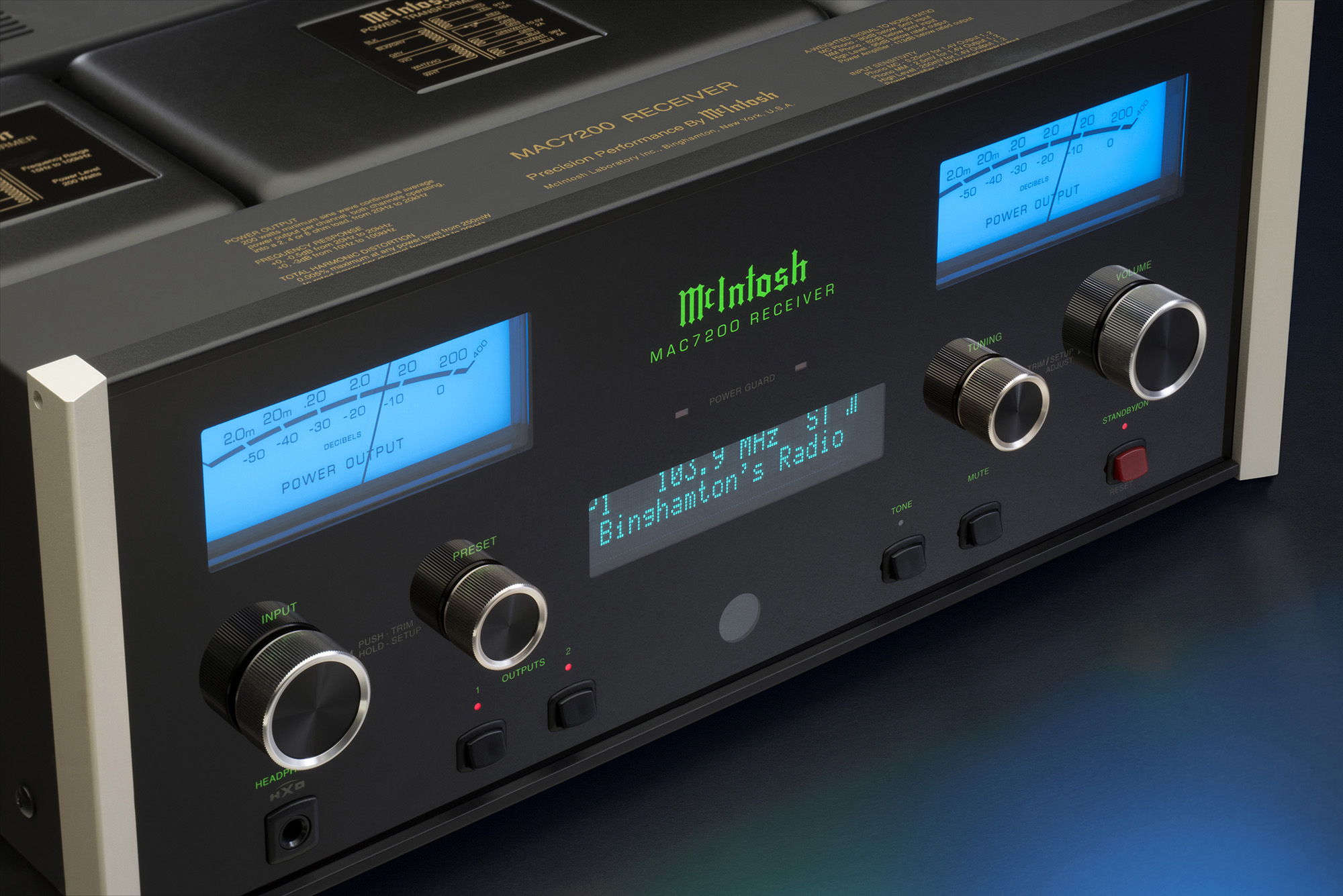 McIntosh MAC7200 Stereo Receiver