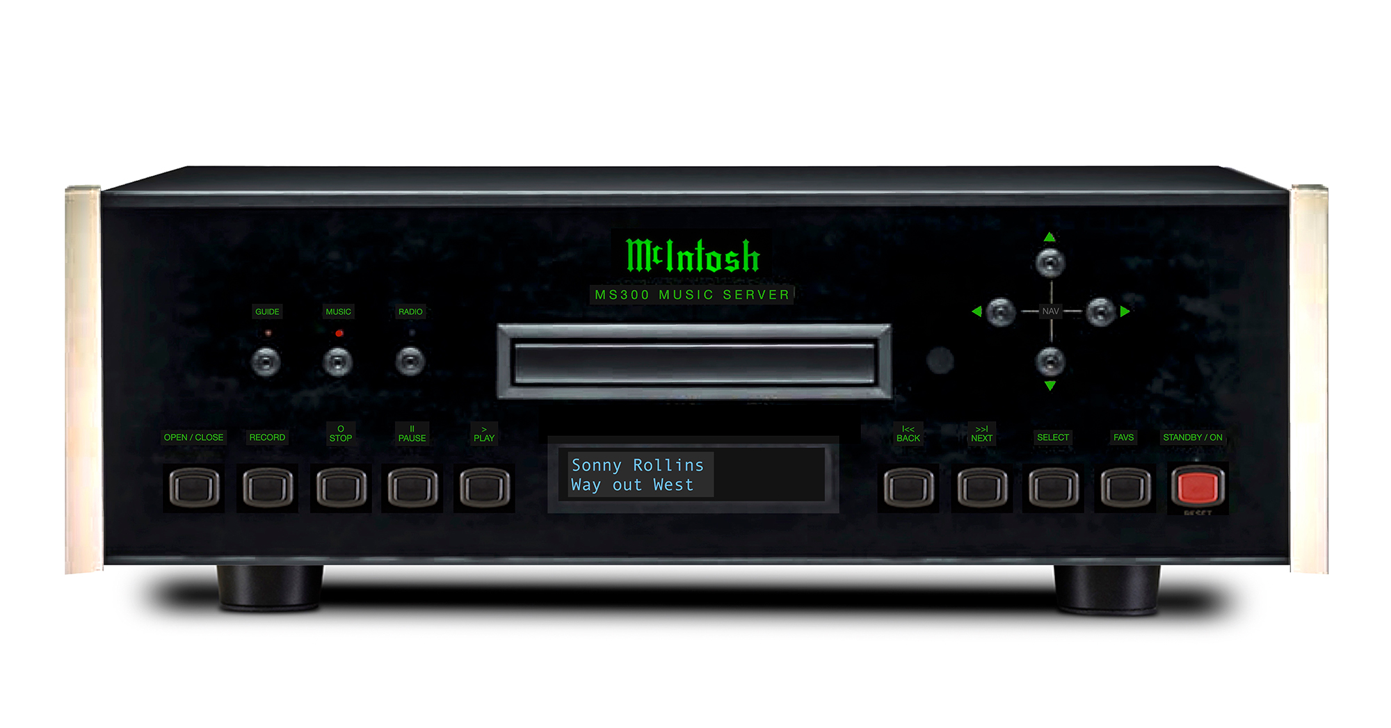 McIntosh Legacy Media Streamers