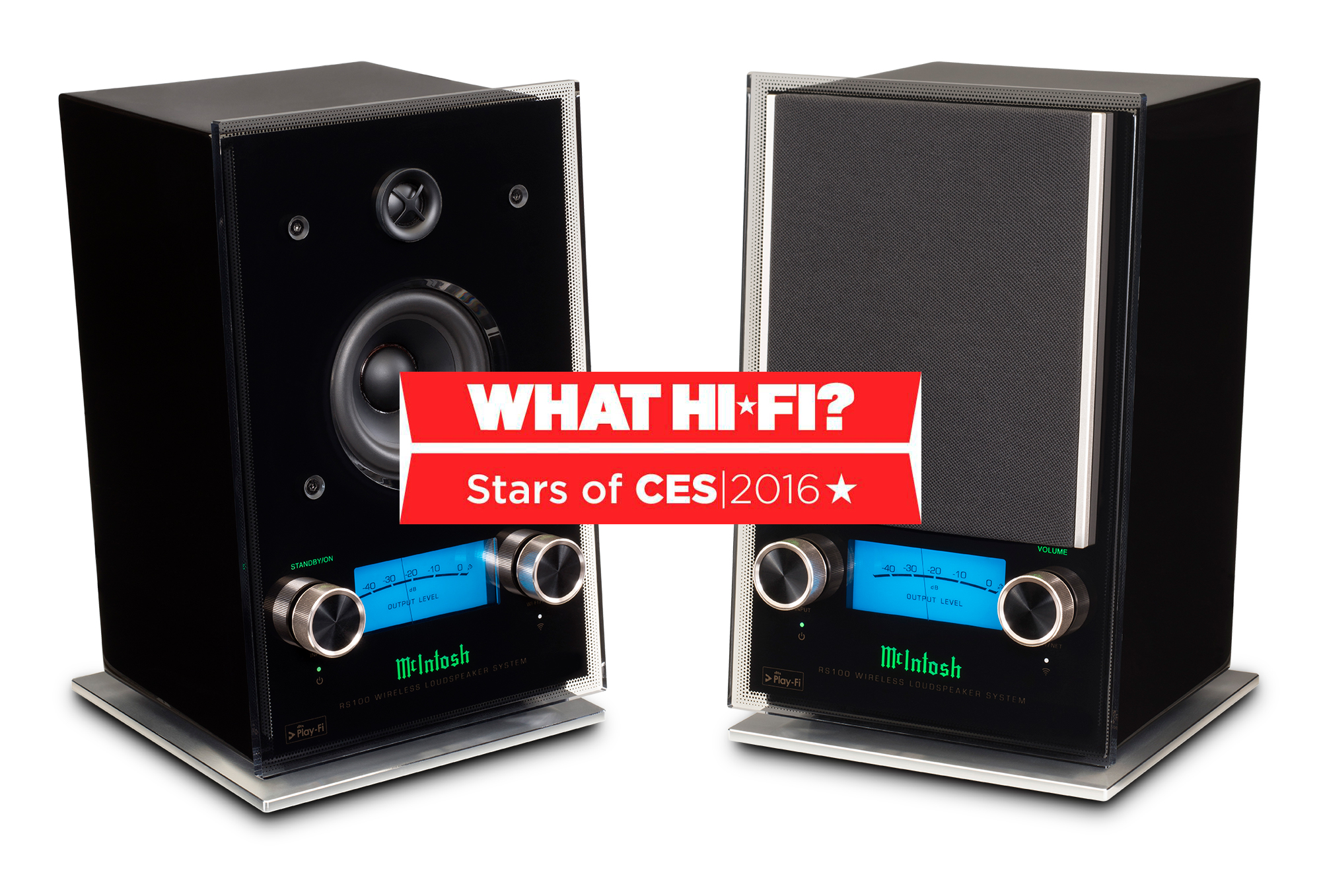 McIntosh RS100 Wireless Speaker Named A Star of CES 2016