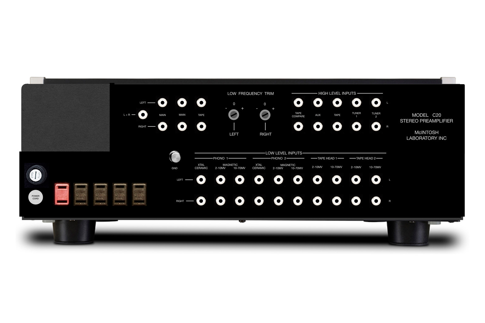 McIntosh C20 2-Channel Vacuum Tube Preamplifier