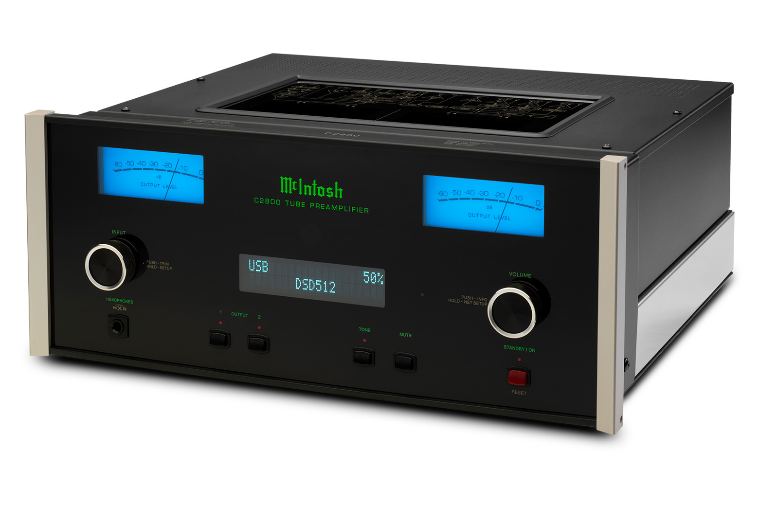 McIntosh C2800 2-Channel Vacuum Tube Preamplifier