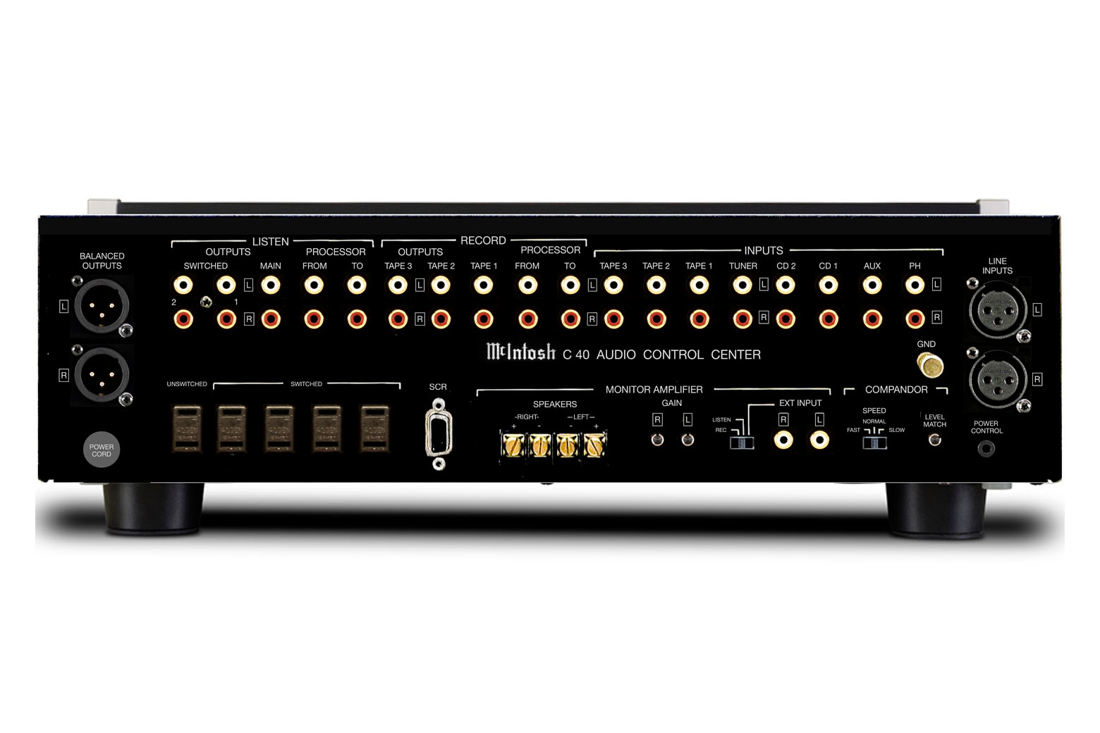 McIntosh C40 2-Channel Solid State Audio Control Center