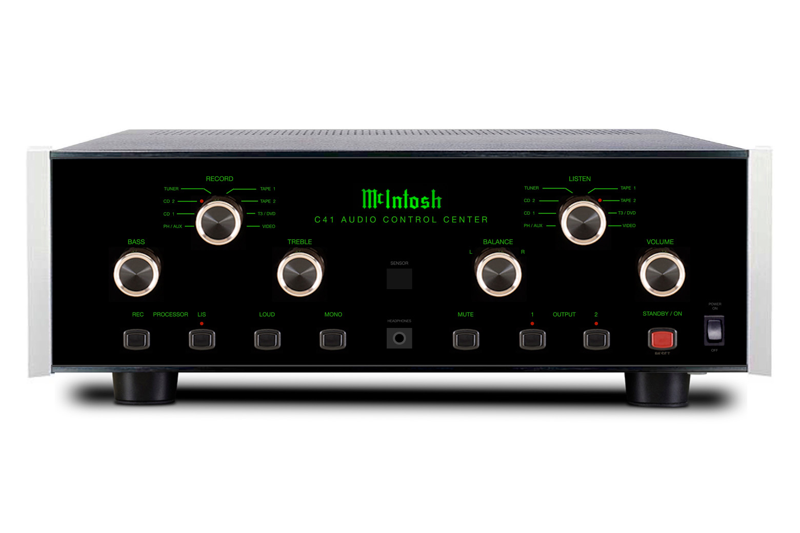 McIntosh C41 2-Channel Solid State Audio Control Center