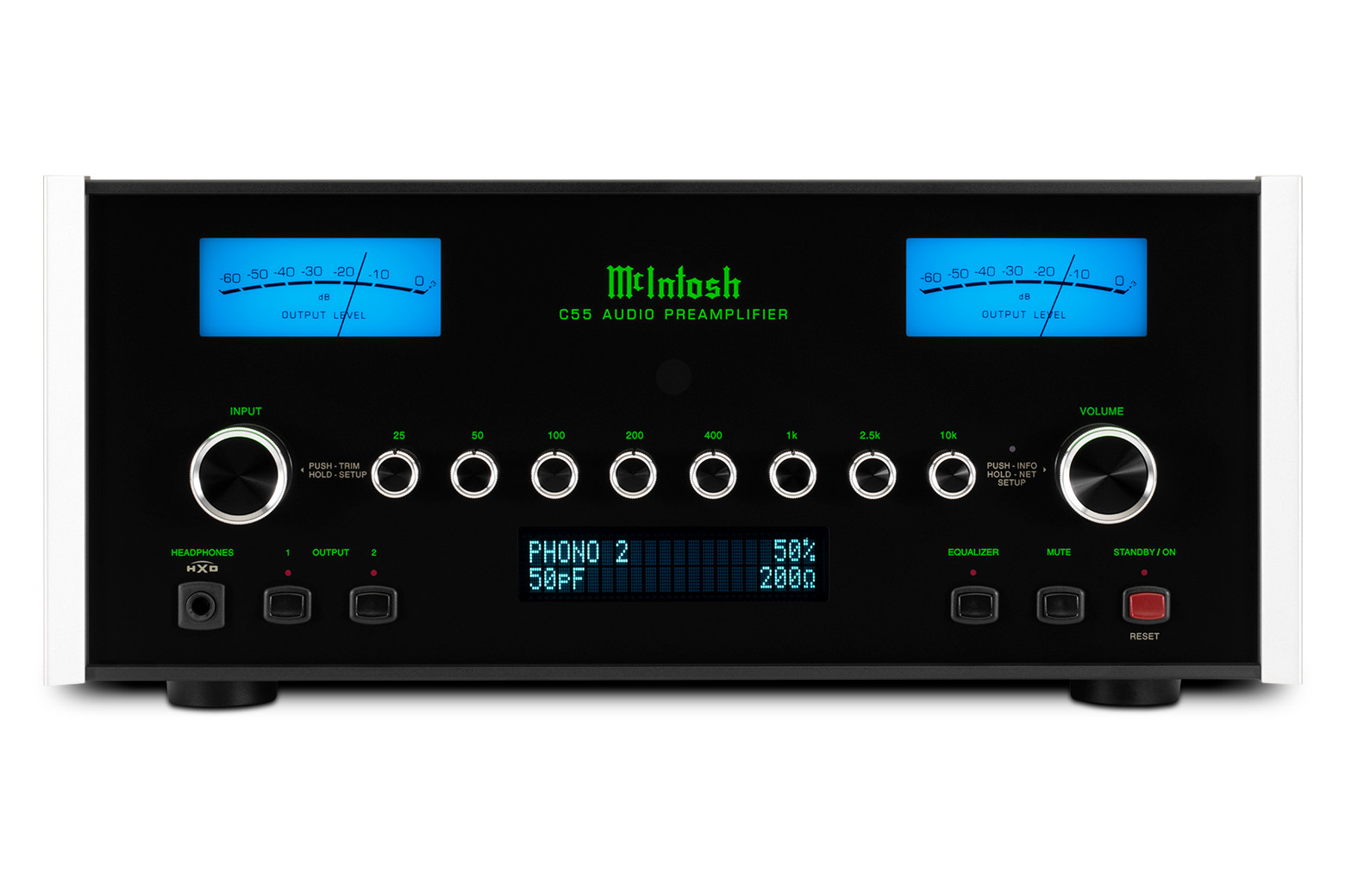 McIntosh C55 2-Channel Solid State Preamplifier