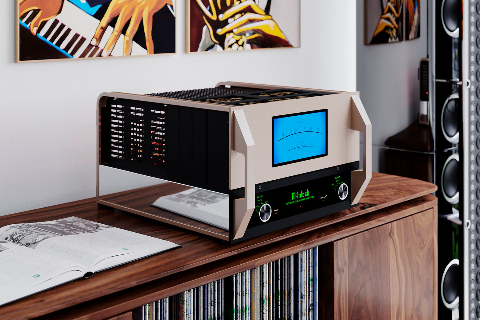 McIntosh MC3500 Vacuum Tube Amplifier Mk II