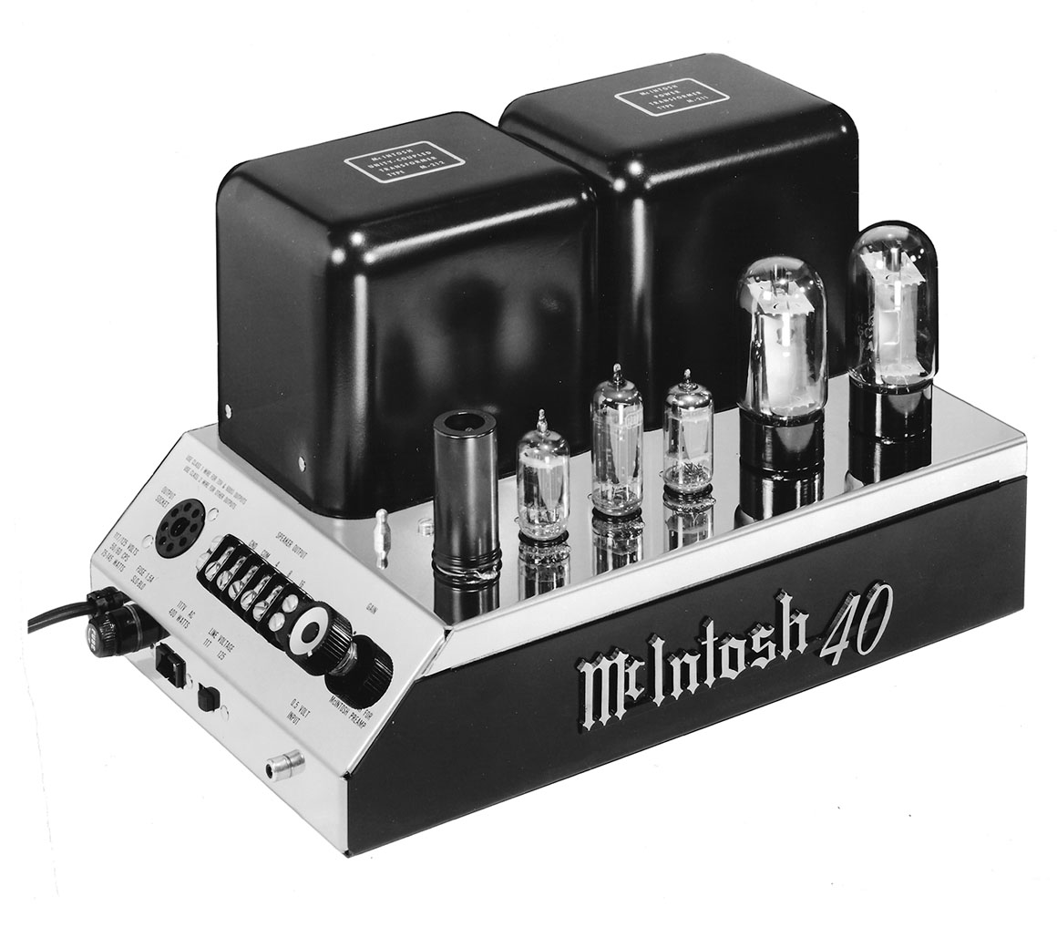 McIntosh MC40 Vacuum Tube Amplifier