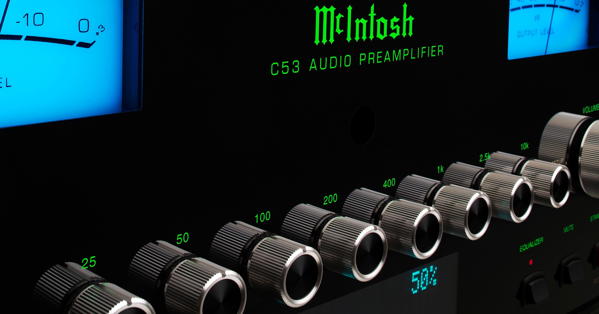 McIntosh Vacuum Tube and Solid State Stereo Preamplifiers