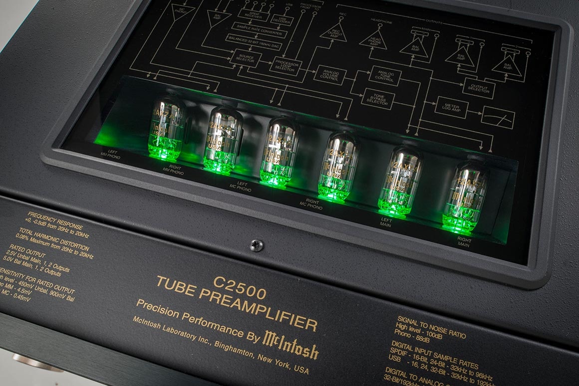 McIntosh C2500 Vacuum Tube Preamplifier