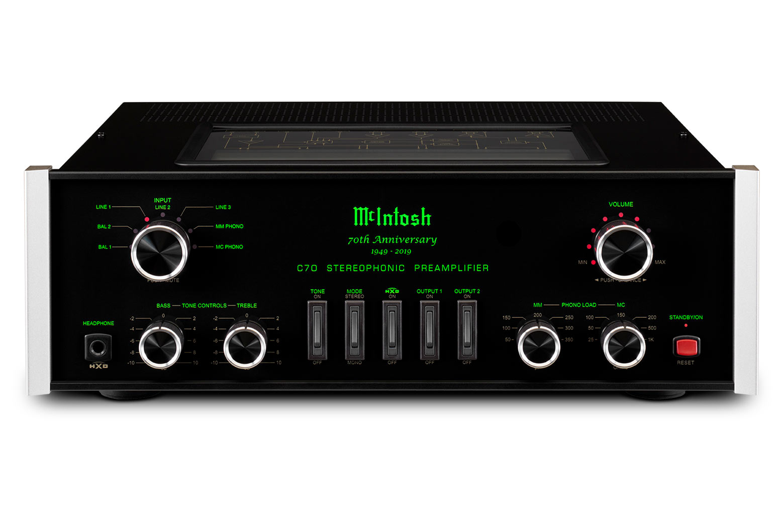 McIntosh C70 70th Anniversary 2-Channel Vacuum Tube Preamplifier