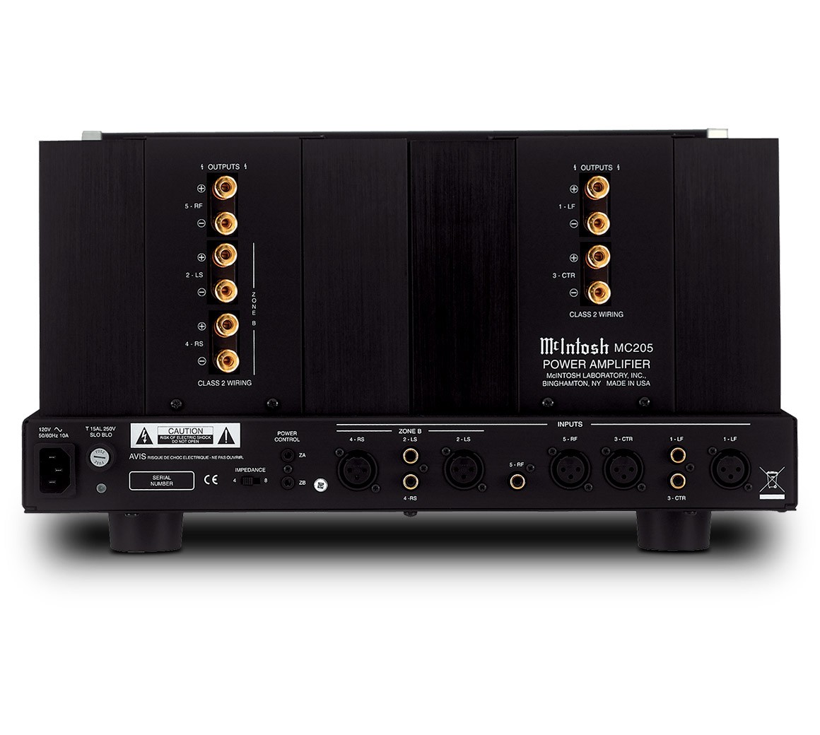 McIntosh MC205 Home Theater Amplifier