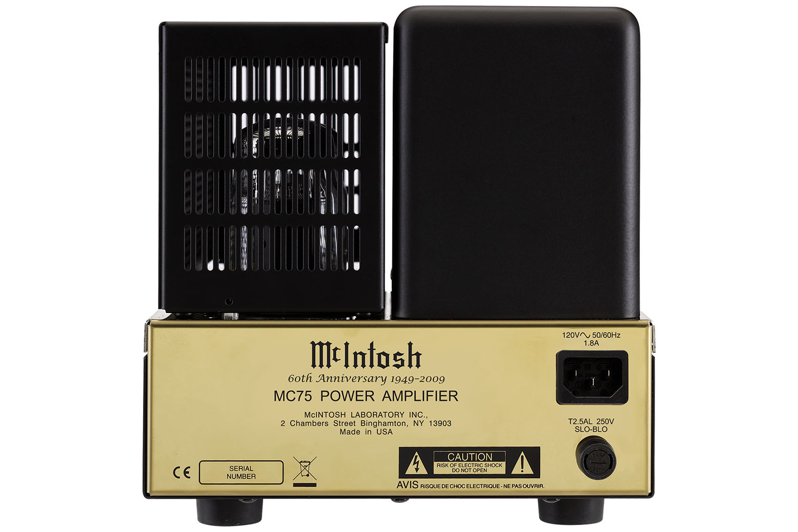 McIntosh MC75 Vacuum Tube Amplifier