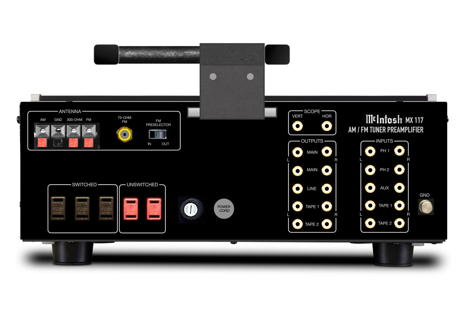 McIntosh MX117 Solid State Tuner Preamplifier