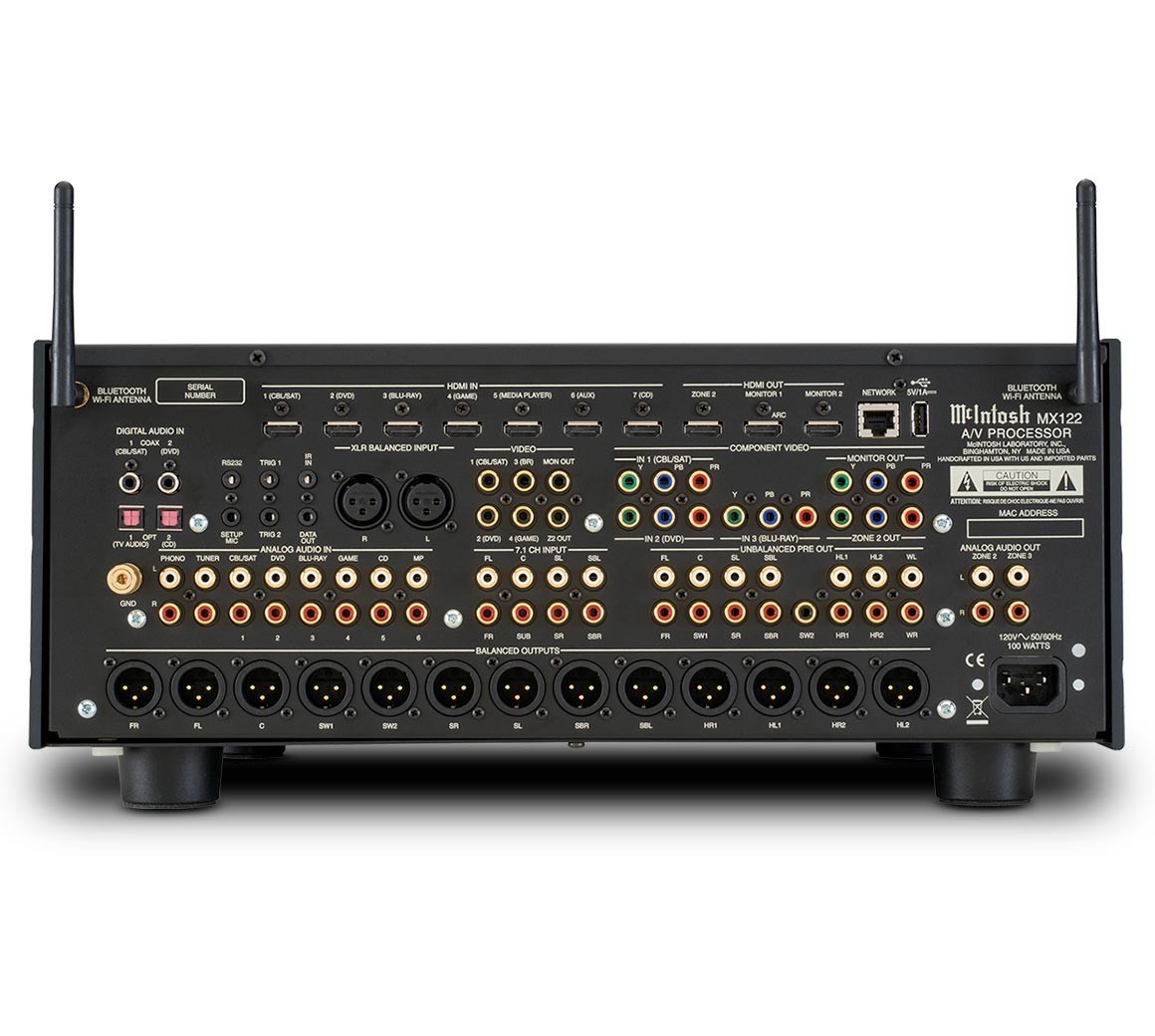 McIntosh MX122 A/V Processor