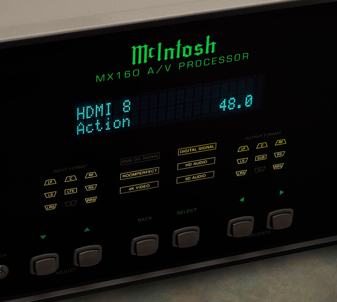 McIntosh MX160 A/V Processor
